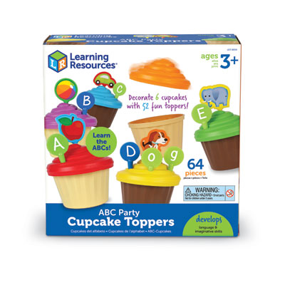 ABC Party Cupcake Toppers LER6804 | Primary ICT