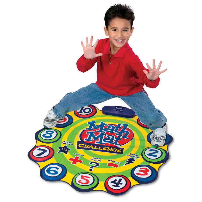 Math Mat Challenge Addition & Subtraction Game - by Learning Resources ...