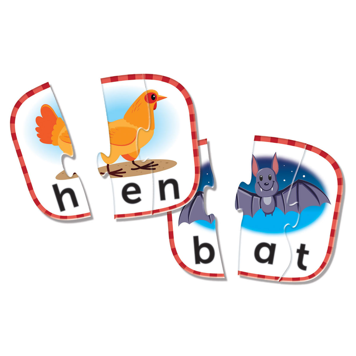 3 Letter Word Puzzle Cards By Learning Resources LER6088 Primary ICT