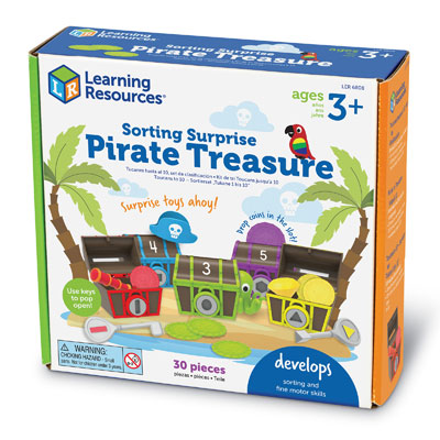 Sorting Surprise Pirate Treasure - by Learning Resources LER6808 ...