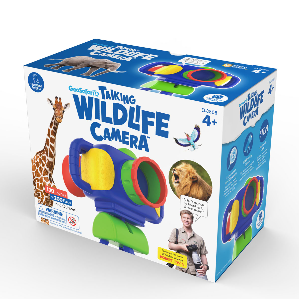 Camera Kids Educational Insights GeoSafari Jr Talking Wildlife Camera ...