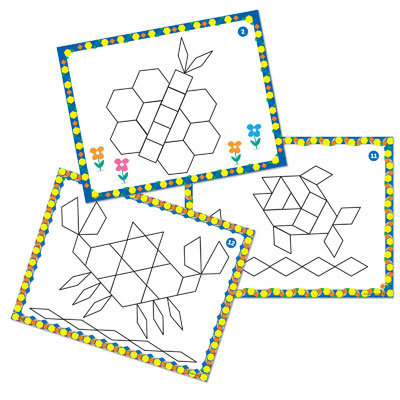 Pattern Block Activity Set - by Learning Resources LER6134 | Primary ICT