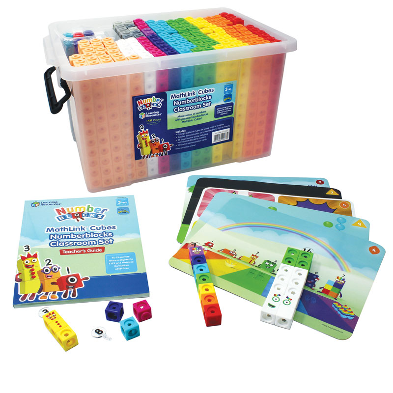 MathLink Cubes Numberblocks Classroom Set H2M94589-UK | Primary ICT