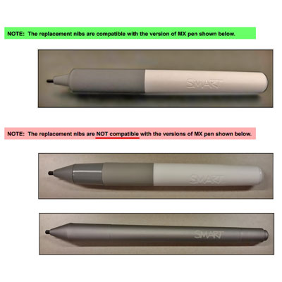 SMART Replacement Nibs - for New MX Pen only (Pack of 10) 1037955 ...